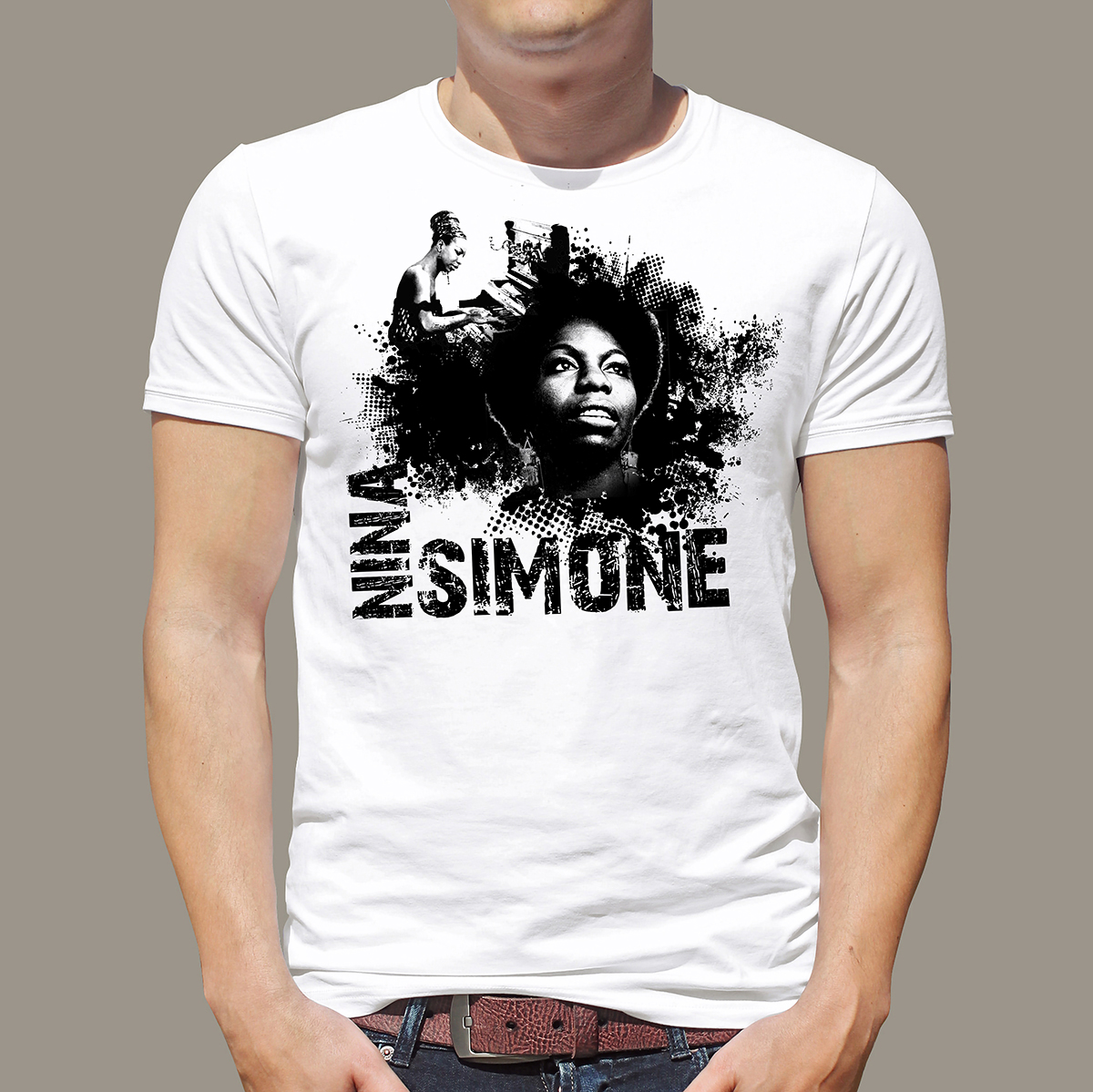 Camiseta Nina Simone - Ideiatrip Design